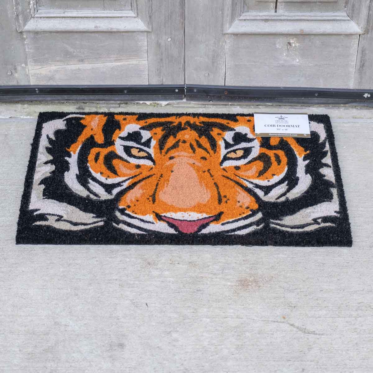 Eye of the Tiger Coir Doormat | The Royal Standard