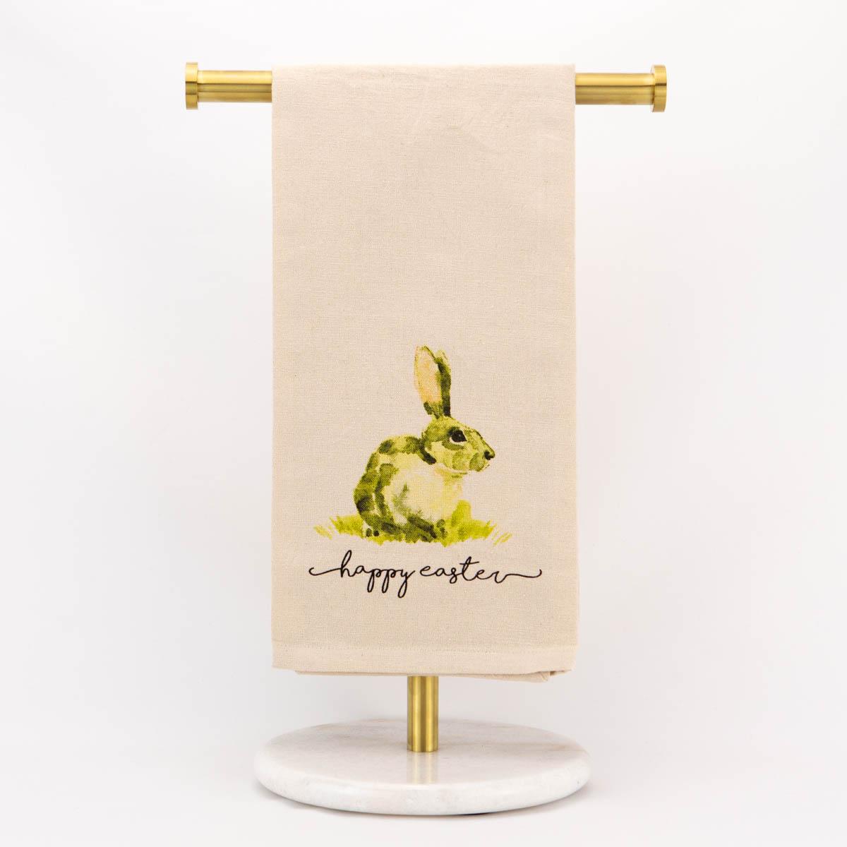 Bunny Happy Easter Hand Towel | The Royal Standard