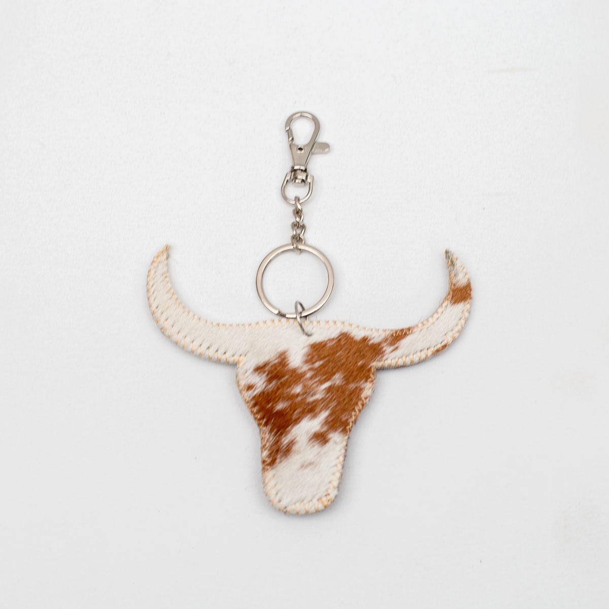 Longhorn Leather Keychain Clip | The Royal Standard