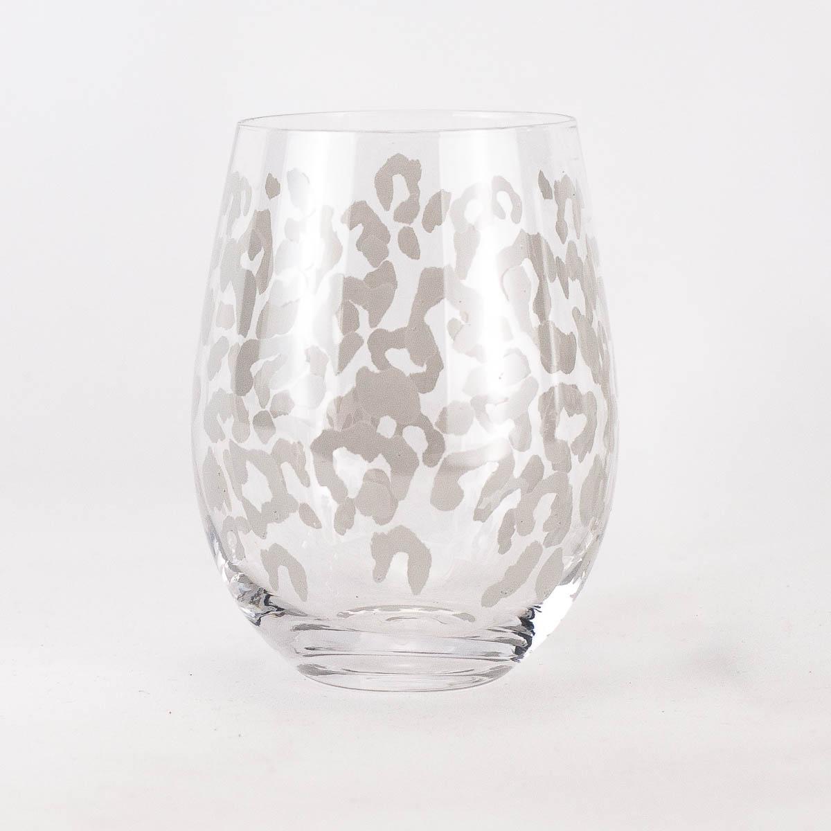 Leopard Wine Glass Gift Set | The Royal Standard