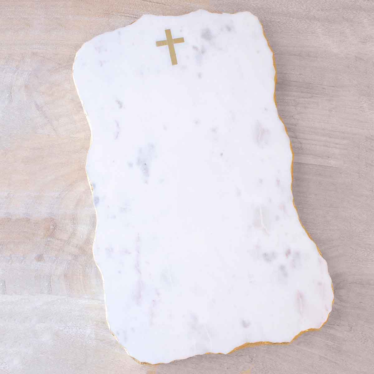 Cross Marble Serving Board | The Royal Standard