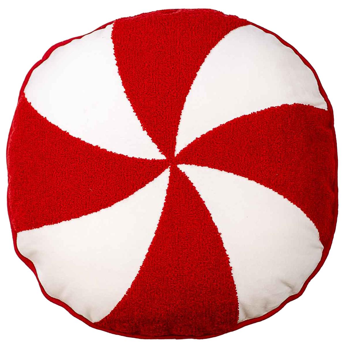 Peppermint Pillow in Red| The Royal Standard