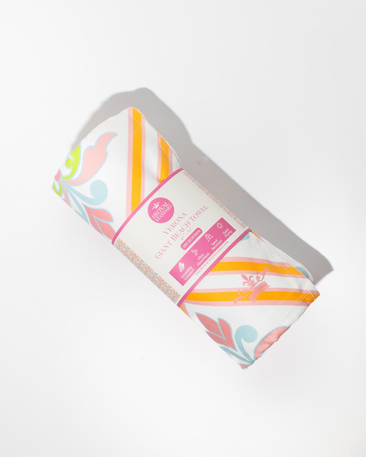 Verona Giant Beach Towel | The Royal Standard