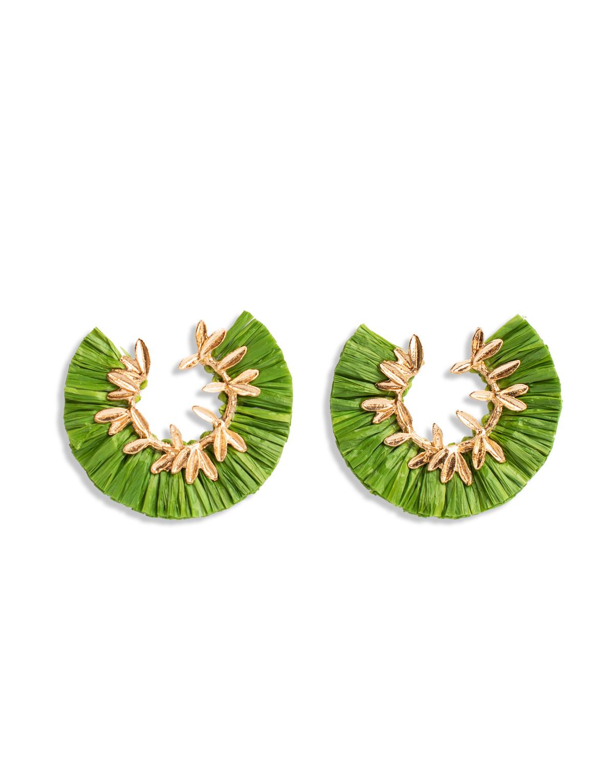 Ciao Bella Raffia Earrings|The Royal Standard