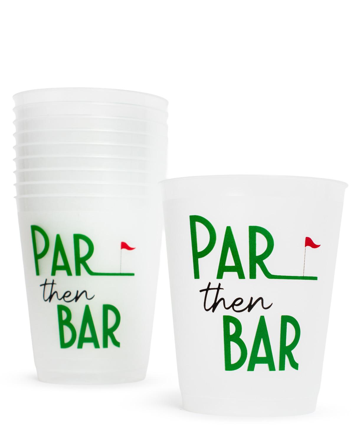 Par the Bar Party Cups (set of 10)|The Royal Standard